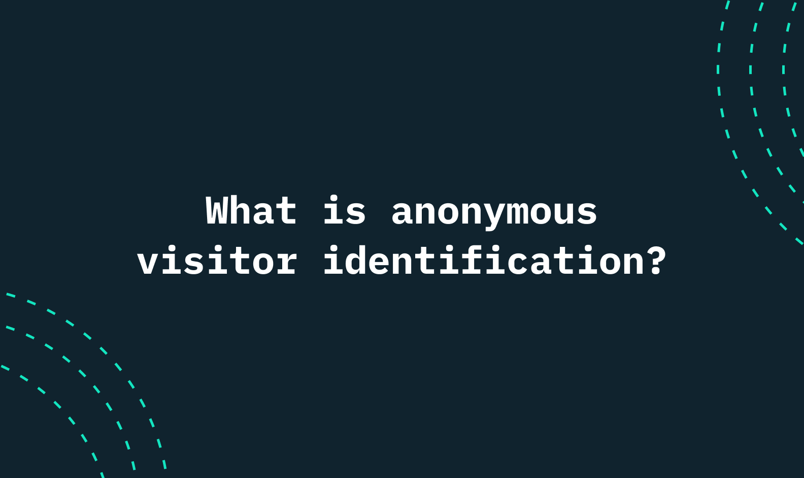 What Is Anonymous Visitor Identification? How to Identify Visitors to ...