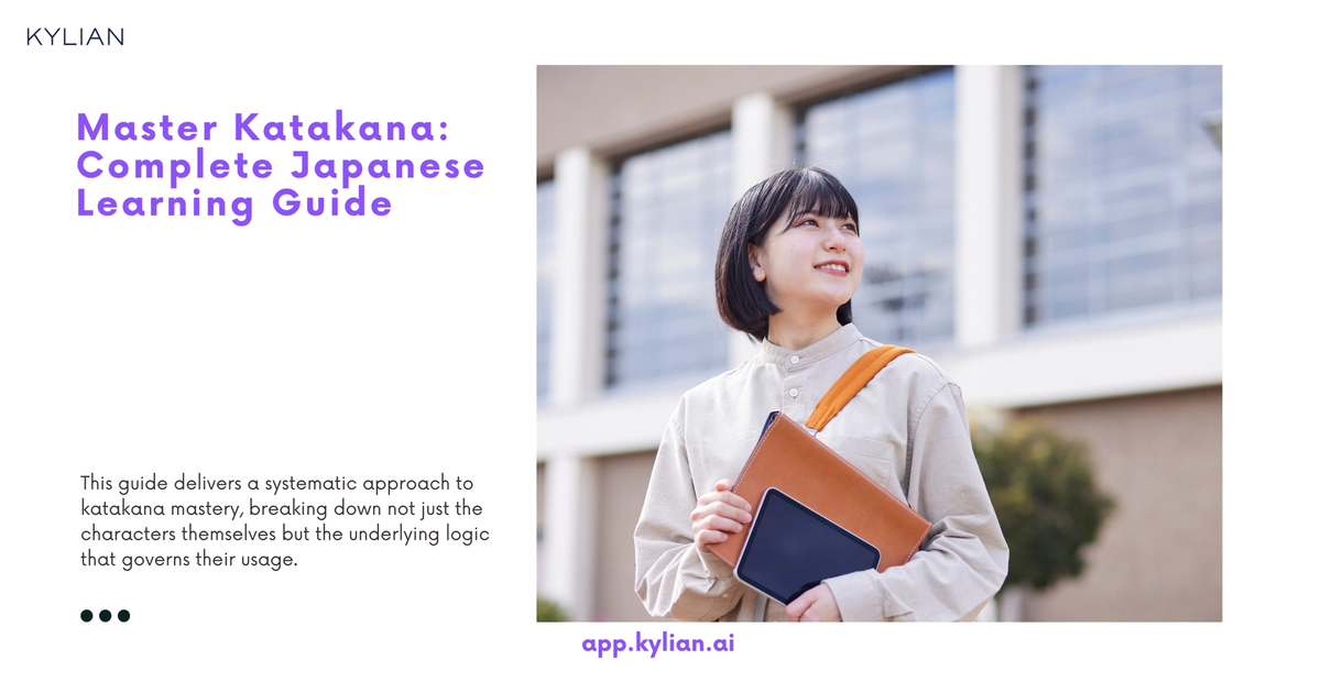 Master Katakana: Complete Japanese Learning Guide