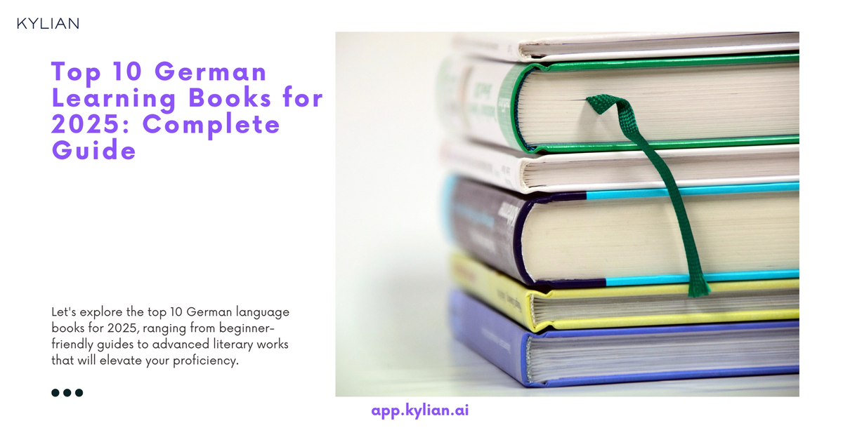 Top 10 German Learning Books for 2025: Complete Guide