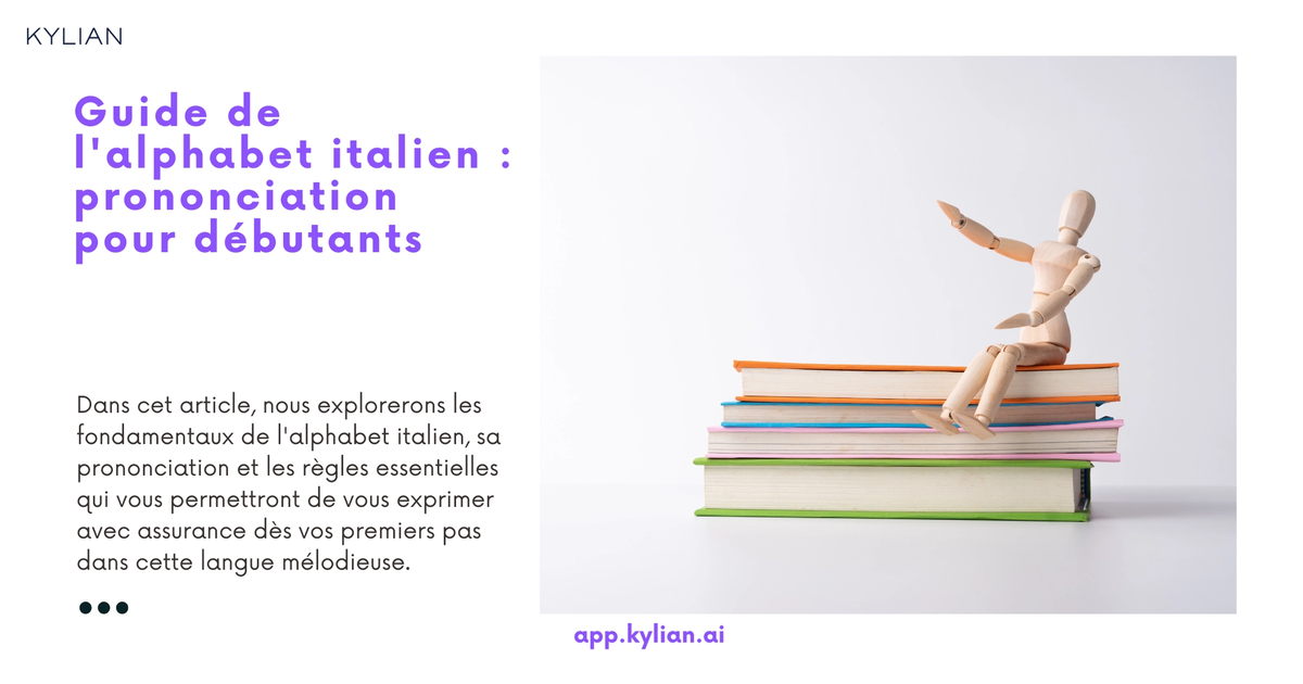 Guide de l'alphabet italien : prononciation pour débutants
