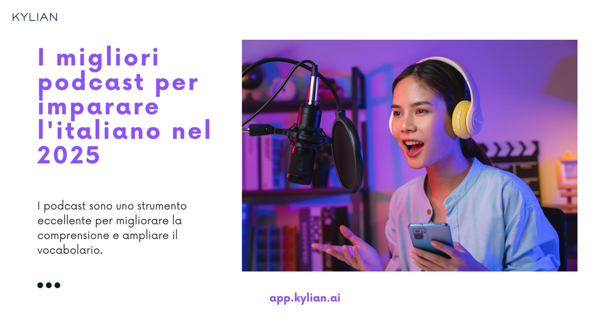 I migliori podcast per imparare l'italiano nel 2025