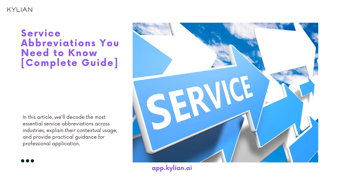 Business abbreviations: 50+ Essential acronyms explained