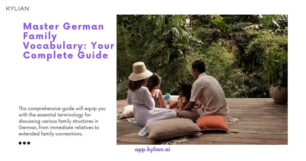 Master German Family Vocabulary: Your Complete Guide