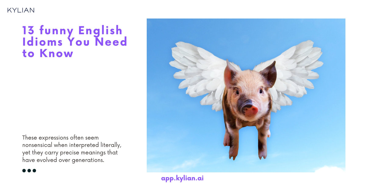 13 funny English Idioms You Need to Know