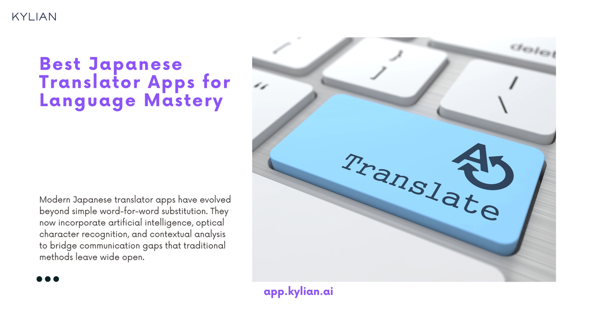 Best Japanese Translator Apps for Language Mastery