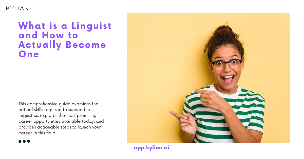 What is a Linguist and How to Actually Become One