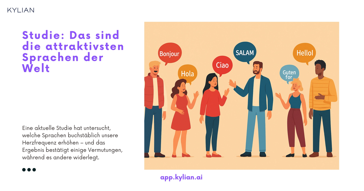 Studie: Das sind die attraktivsten Sprachen der Welt