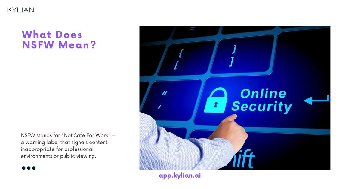 NSFW Definition & Meaning