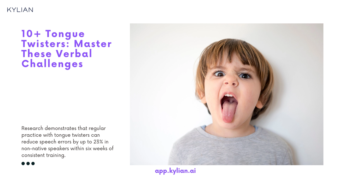 50 Tongue Twisters in English