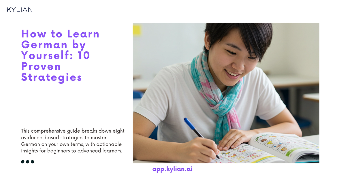 How to Learn German by Yourself: 10 Proven Strategies