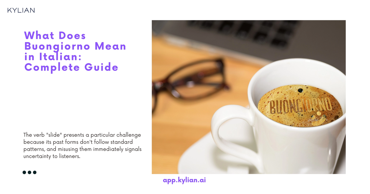 What Does Buongiorno Mean in Italian: Complete Guide