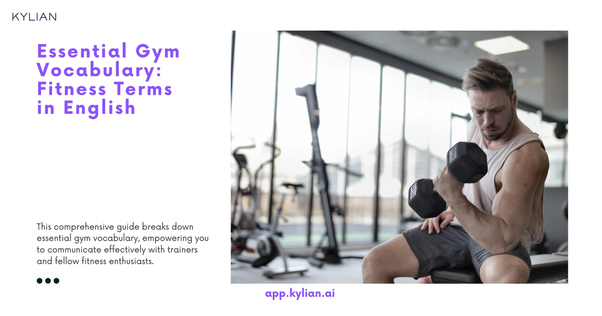 Essential Gym Vocabulary: Fitness Terms in English