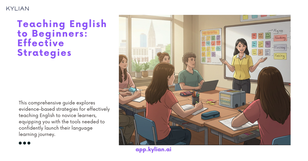 Teaching English to Beginners: Effective Strategies