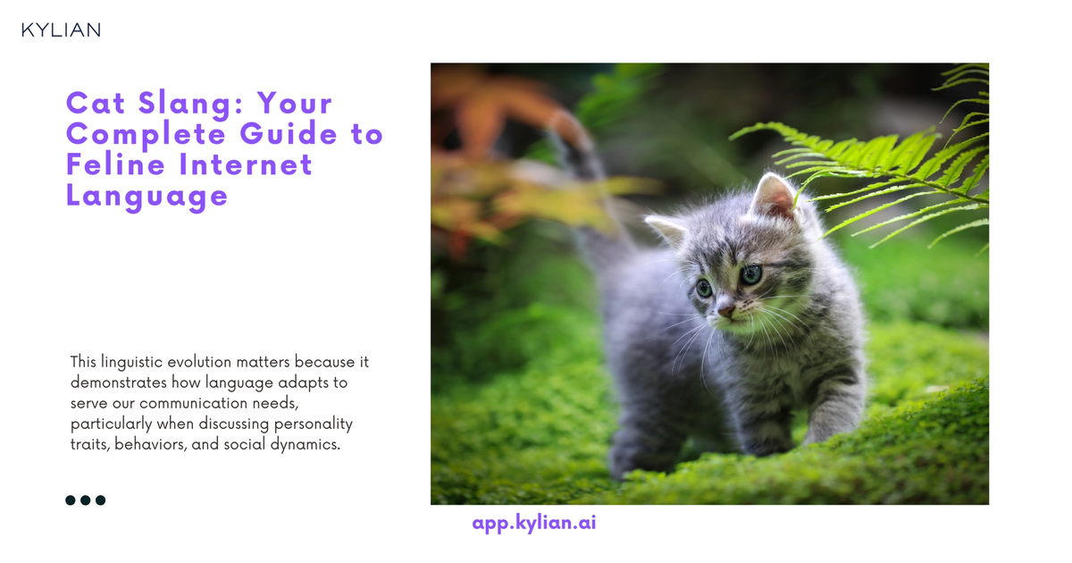 Cat Slang: Your Complete Guide to Feline Internet Language