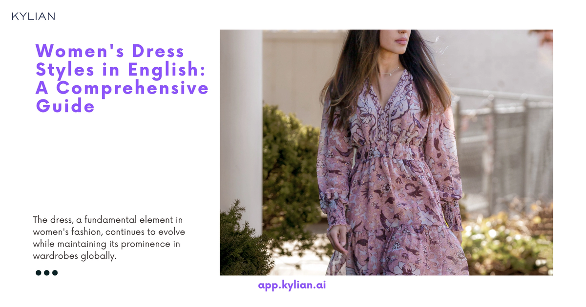 Women's Dress Styles in English: A Comprehensive Guide