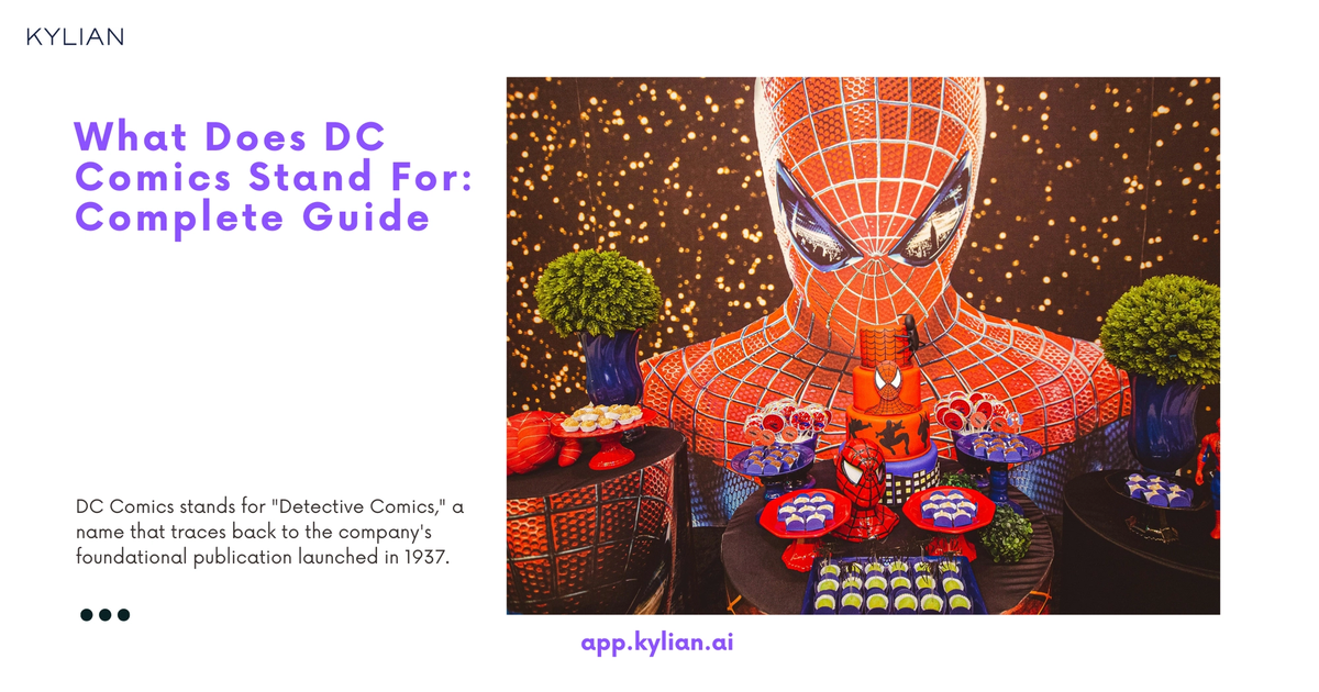 What Does DC Comics Stand For: Complete Guide