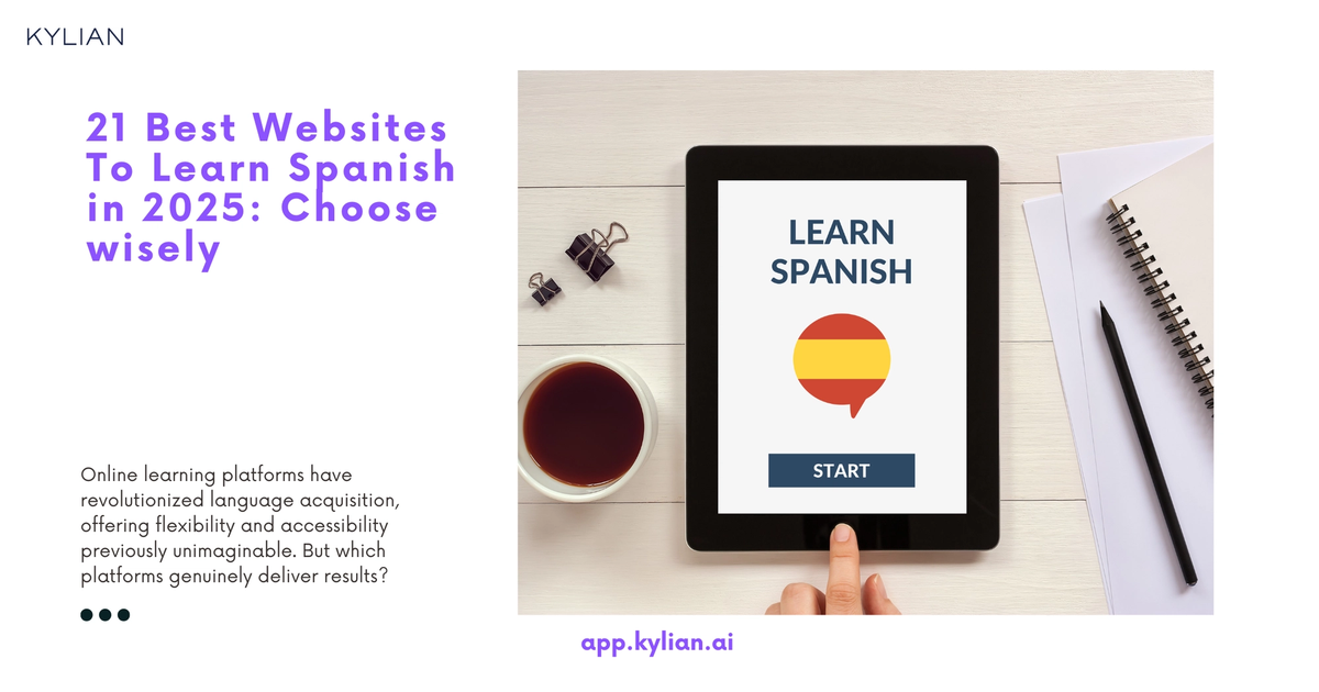21 Best Websites To Learn Spanish in 2025: Choose wisely