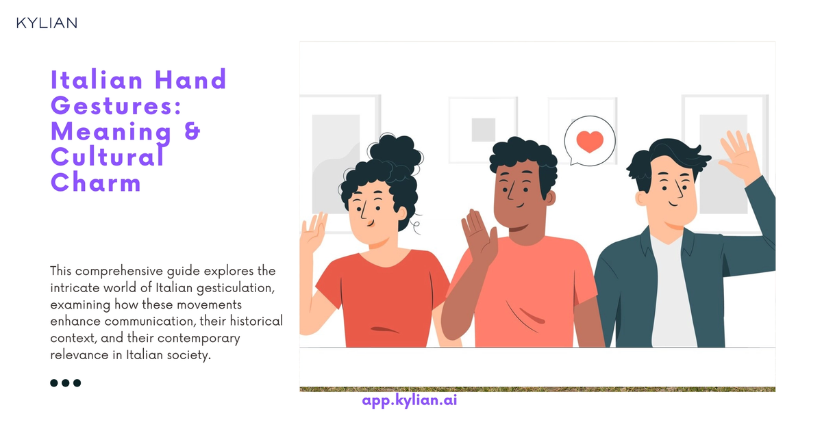 gesticulation examples