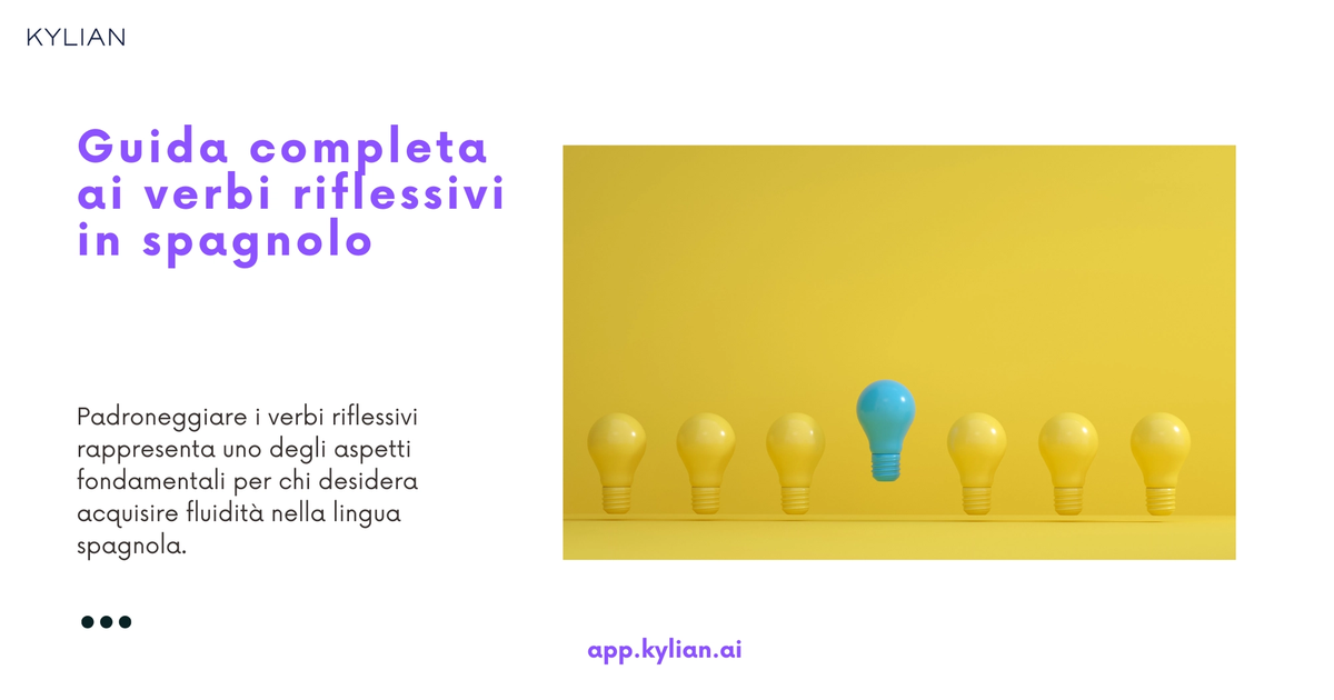Guida completa ai verbi riflessivi in spagnolo