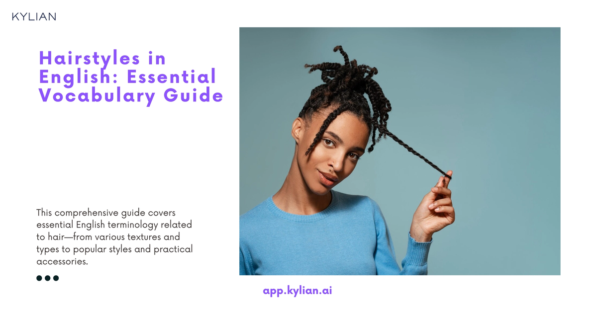 Hairstyles in English: Essential Vocabulary Guide