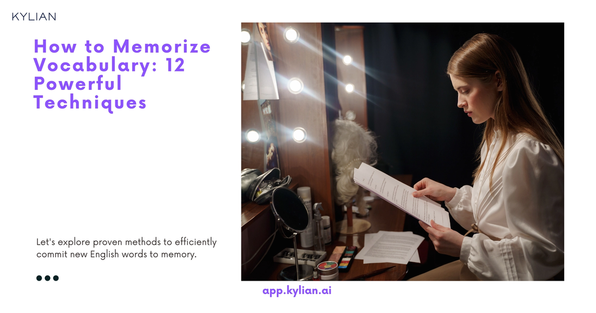 memorize words techniques