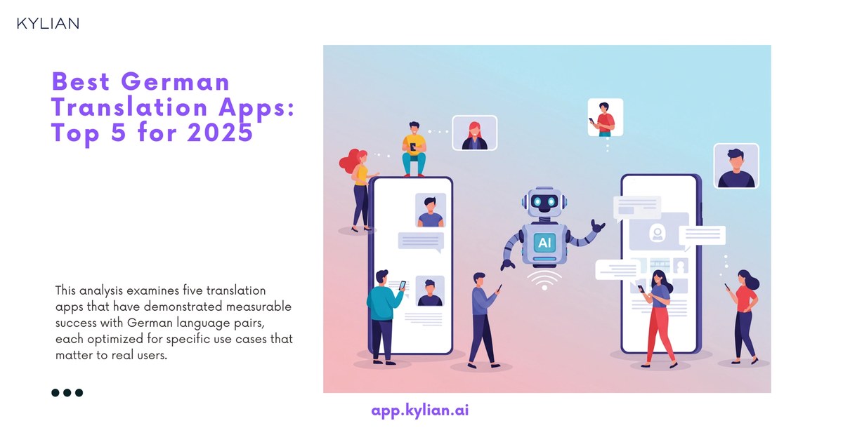 Best German Translation Apps: Top 5 for 2025