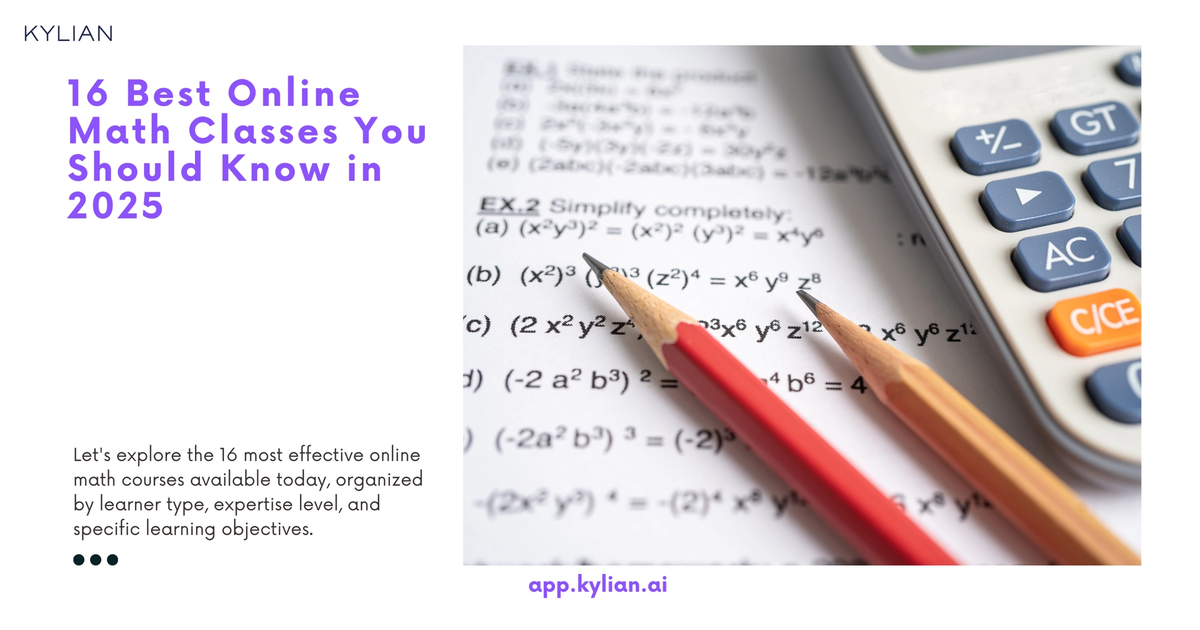 16 Best Online Math Classes You Should Know in 2025