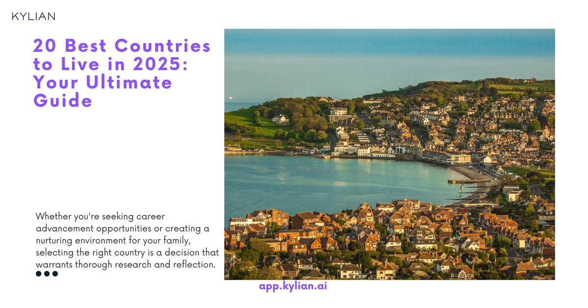 20 Best Countries to Live in 2025: Your Ultimate Guide