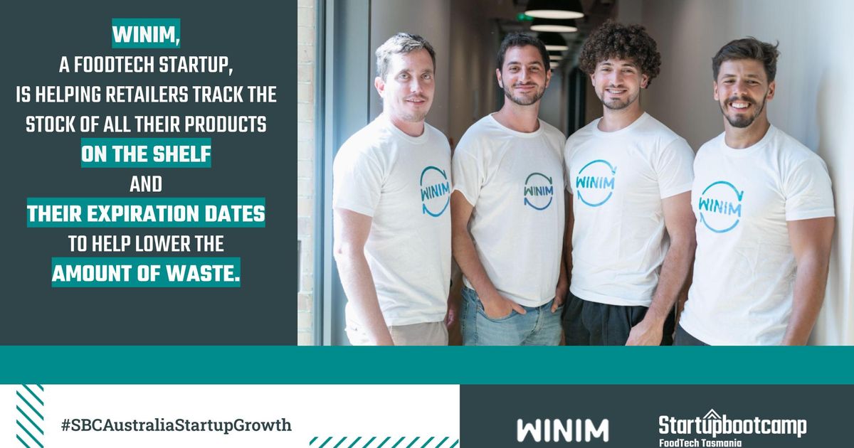 Startupbootcamp Australia | WINIM, The Startup Bringing Visibility to ...