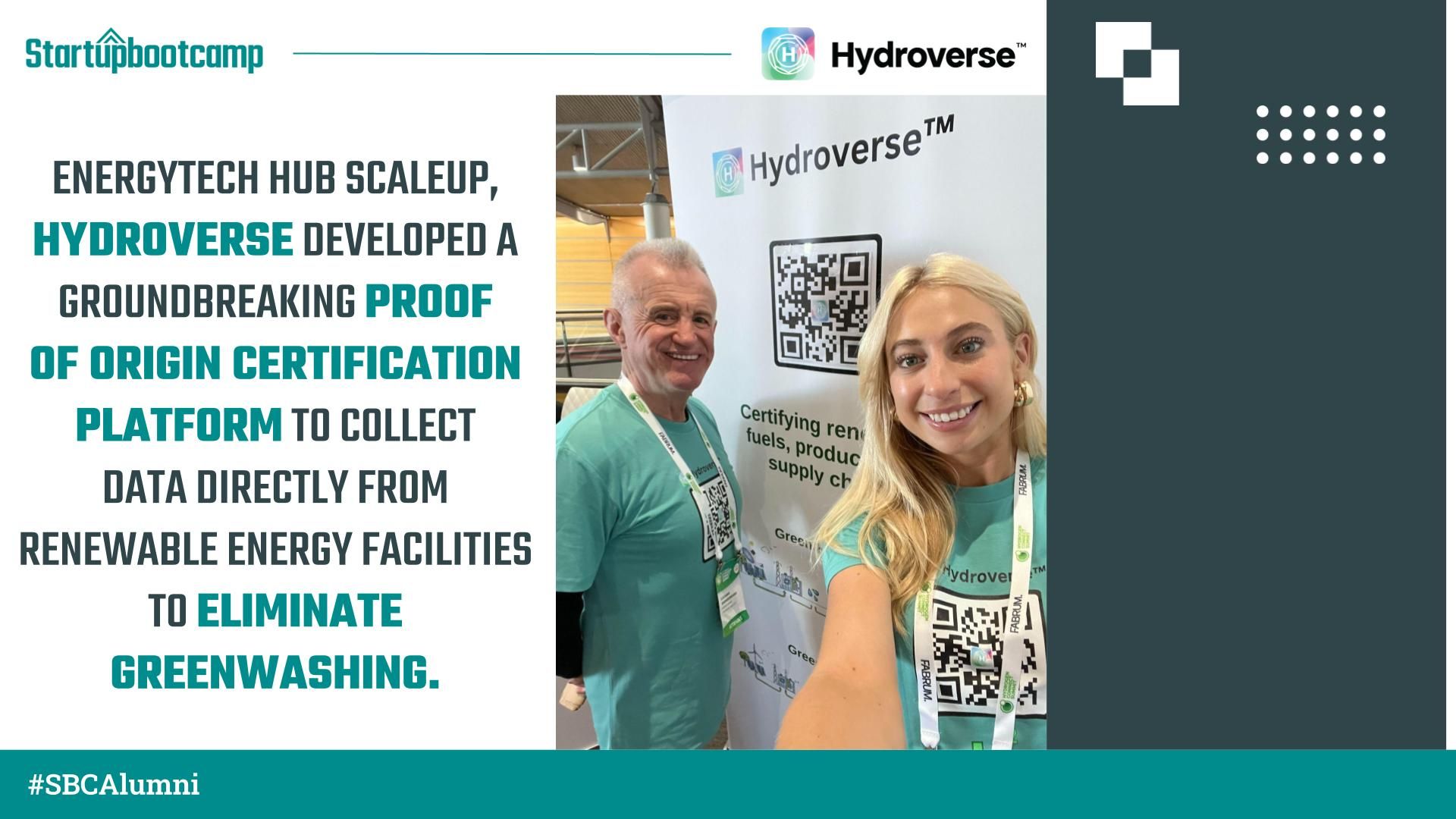 #StartupToScaleUpStories: Putting an End to Energy Greenwashing with Hydroverse ...