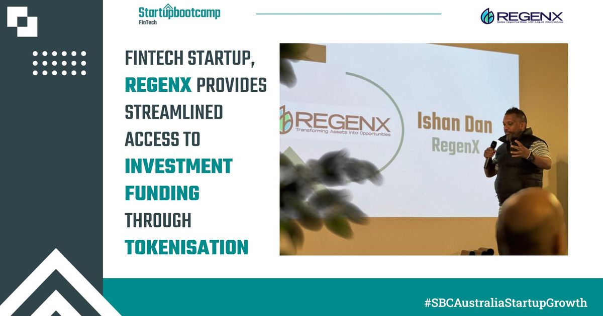 Startupbootcamp Australia | RegenX: Transforming Impact Investing for ...