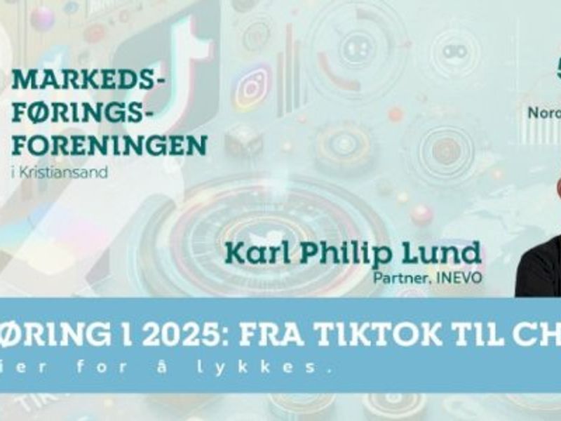 Markedsføring i 2025: Fra TikTok til ChatGPT – 5 strategier for å lykkes | INEVO
