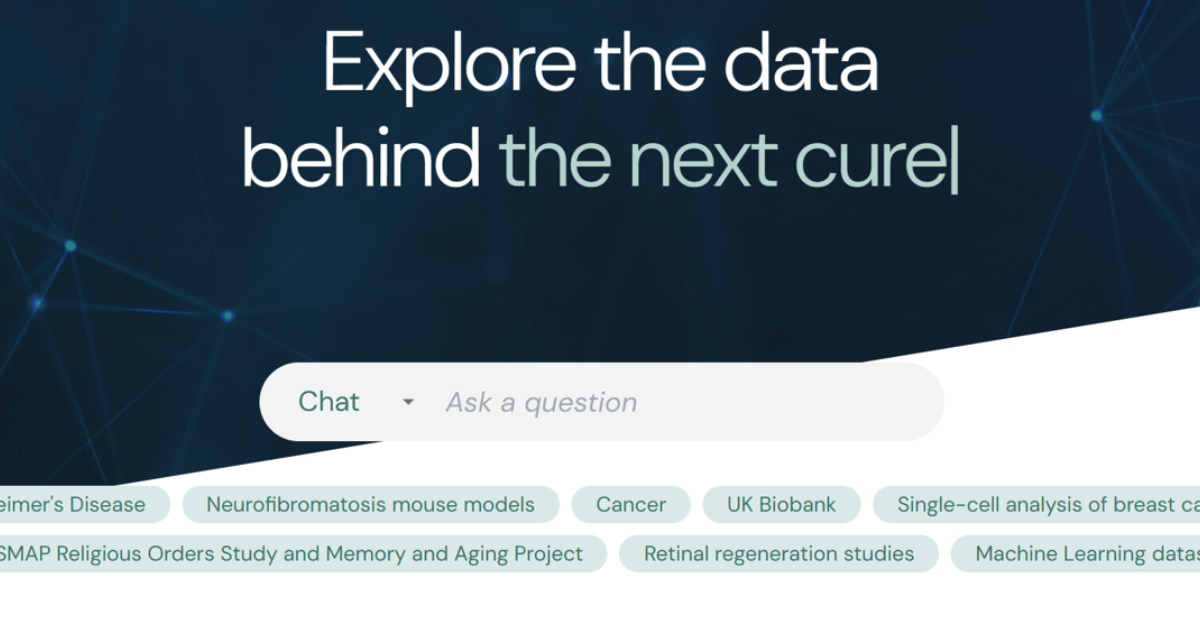 Sage Bionetworks’ data platform, Synapse, maximizes biomedical discovery with the help of ...