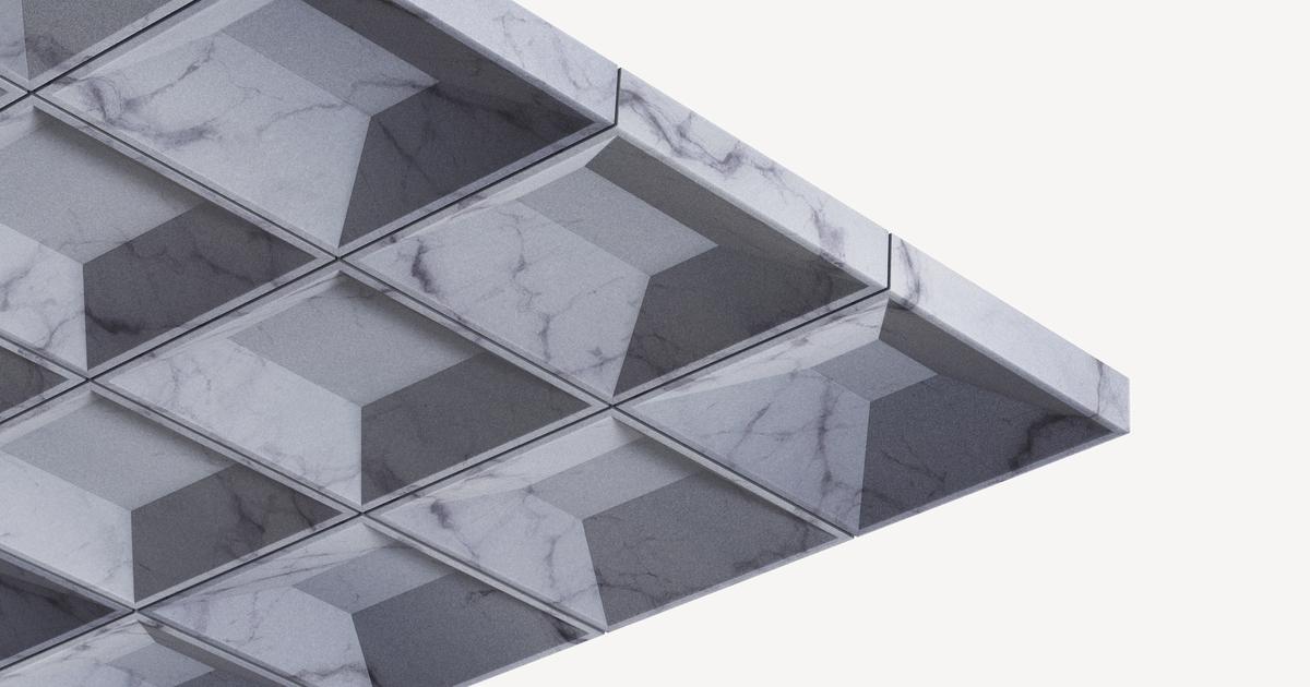 pantheon ceiling squares