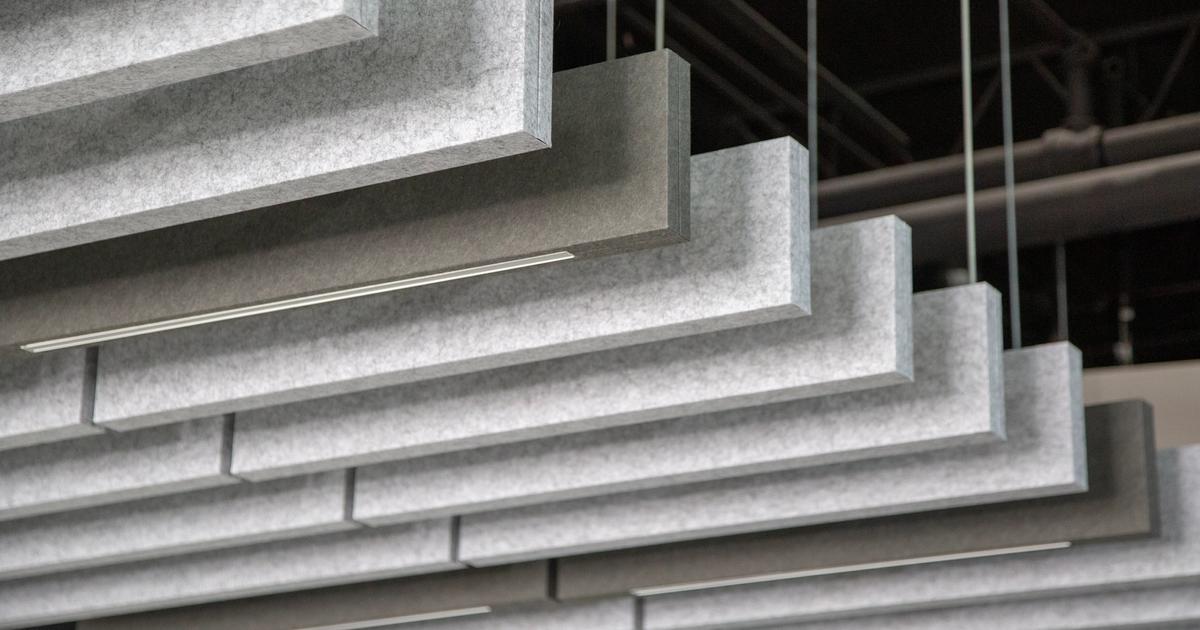 Slab LED | Acoustic Ceiling Baffle