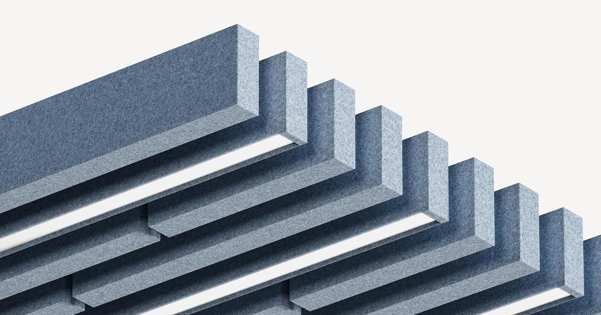 Beam LED | Acoustic Ceiling Baffle