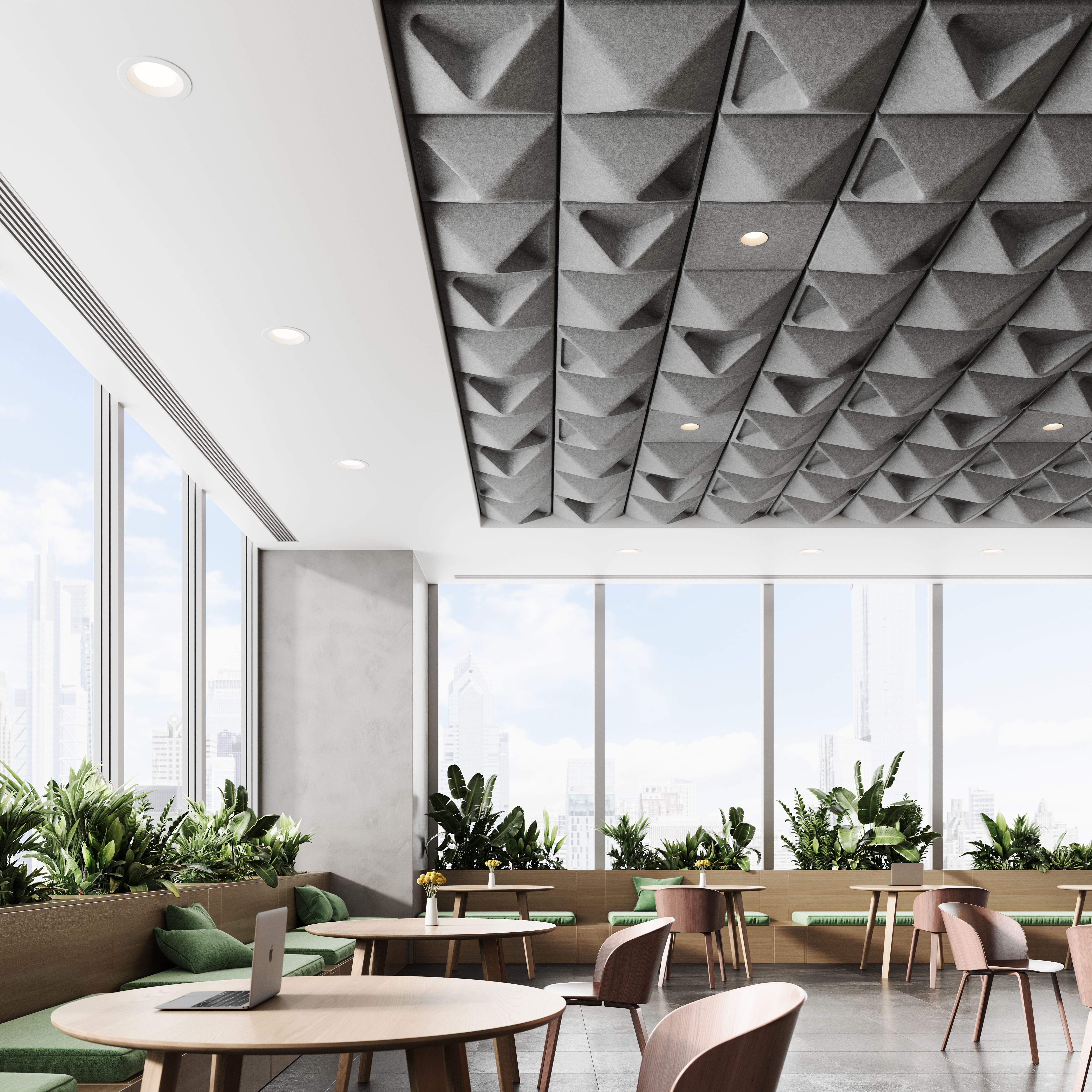 Pyramid | Acoustic Ceiling Tile