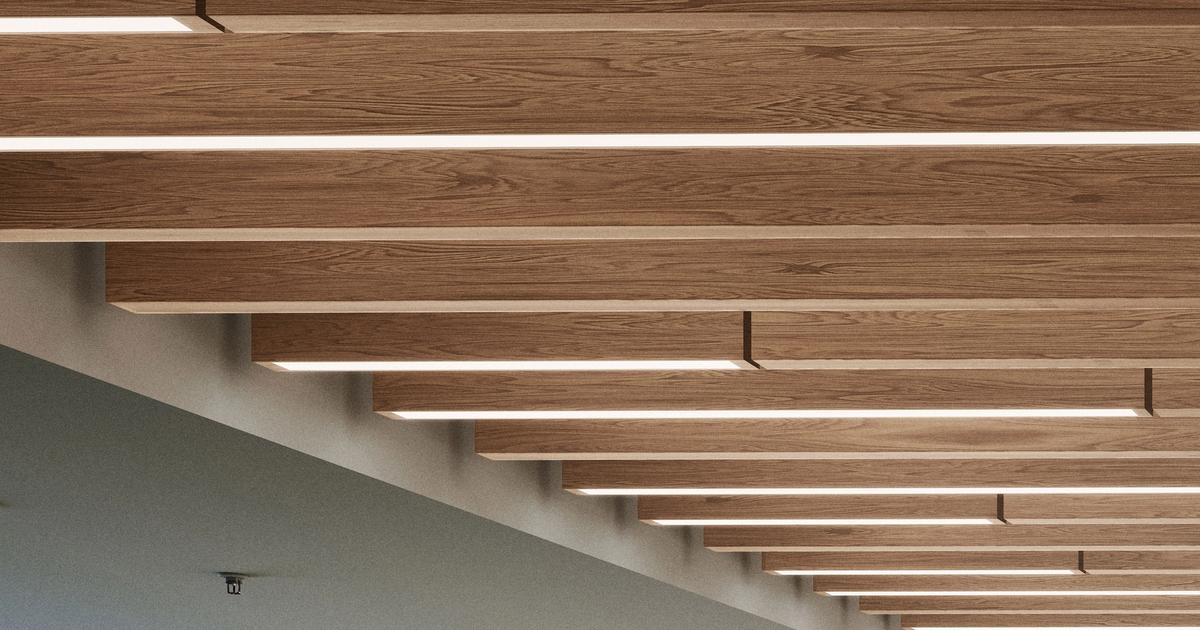 Beam LED | Acoustic Ceiling Baffle
