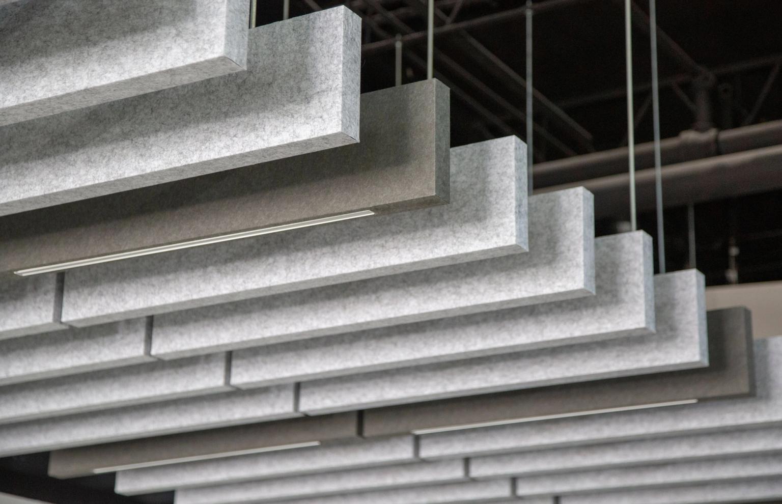 Slab LED | Acoustic Ceiling Baffle