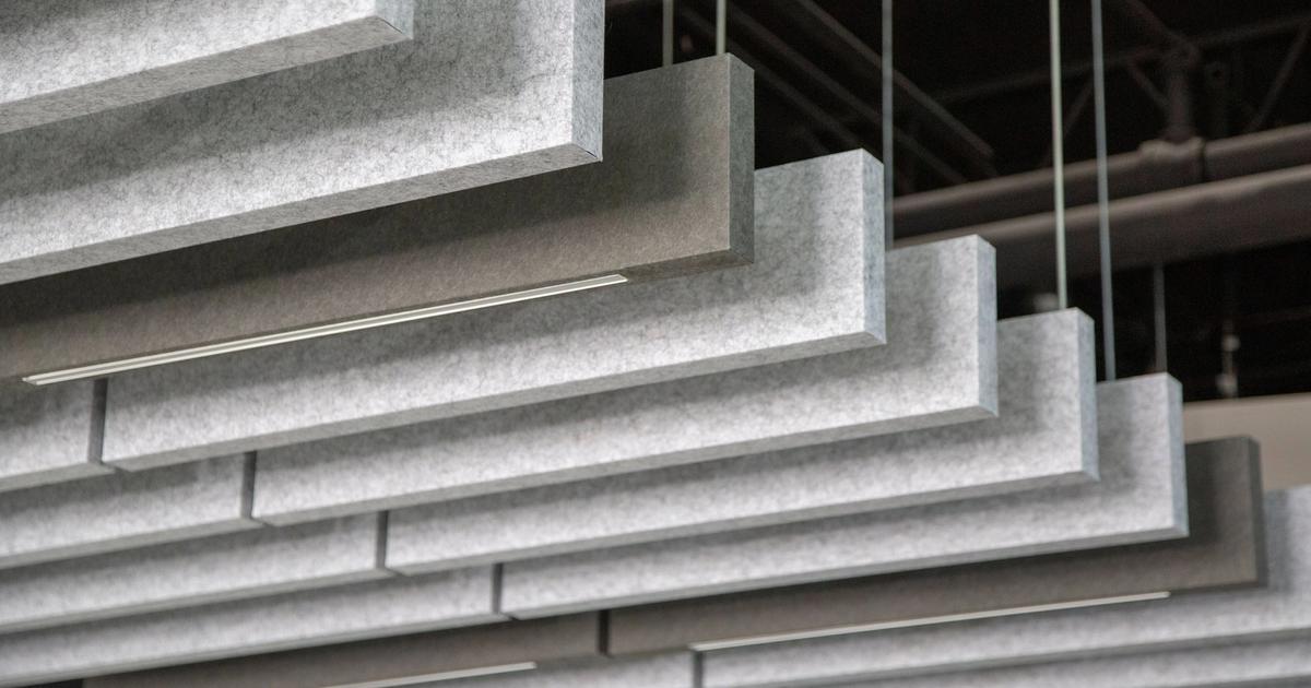 Slab LED | Acoustic Ceiling Baffle