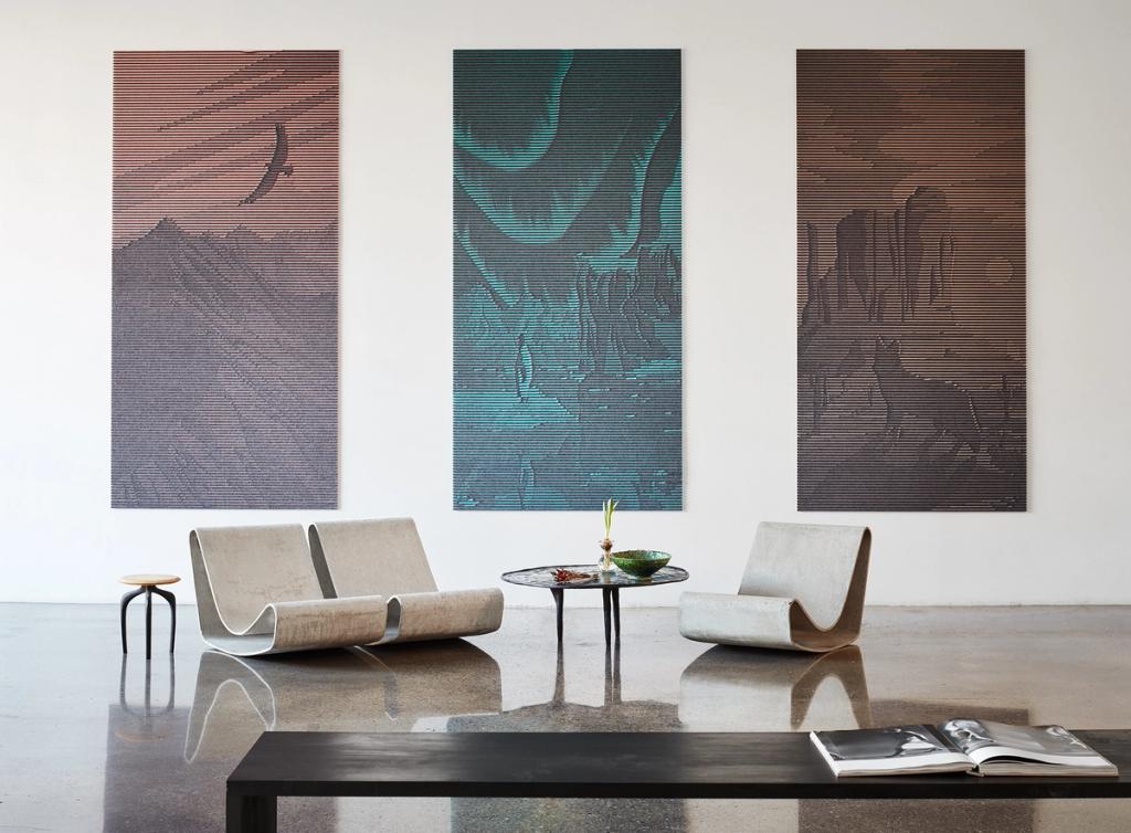 Scanlines | Wall Panel