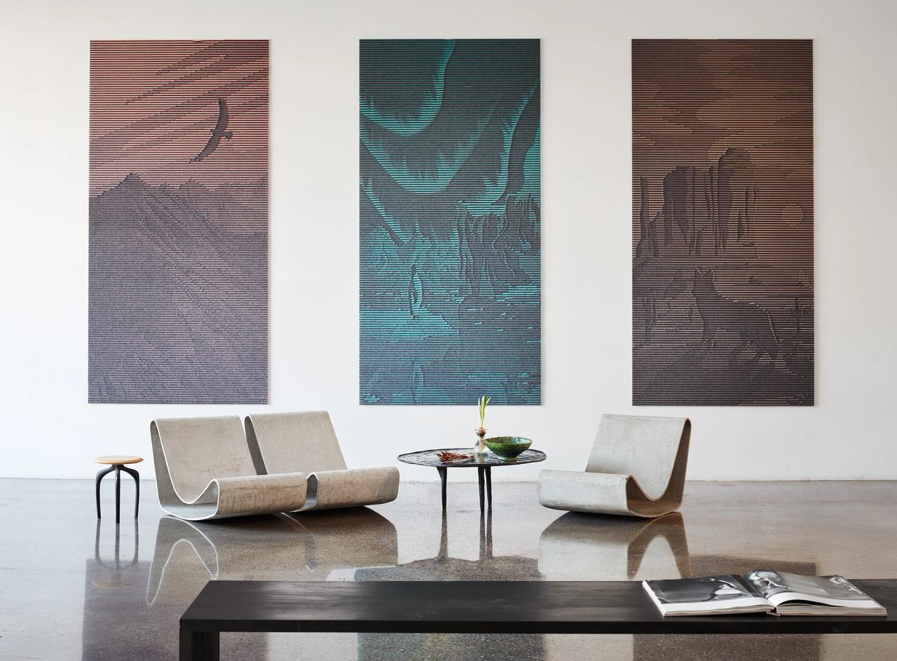 Scanlines | Wall Panel