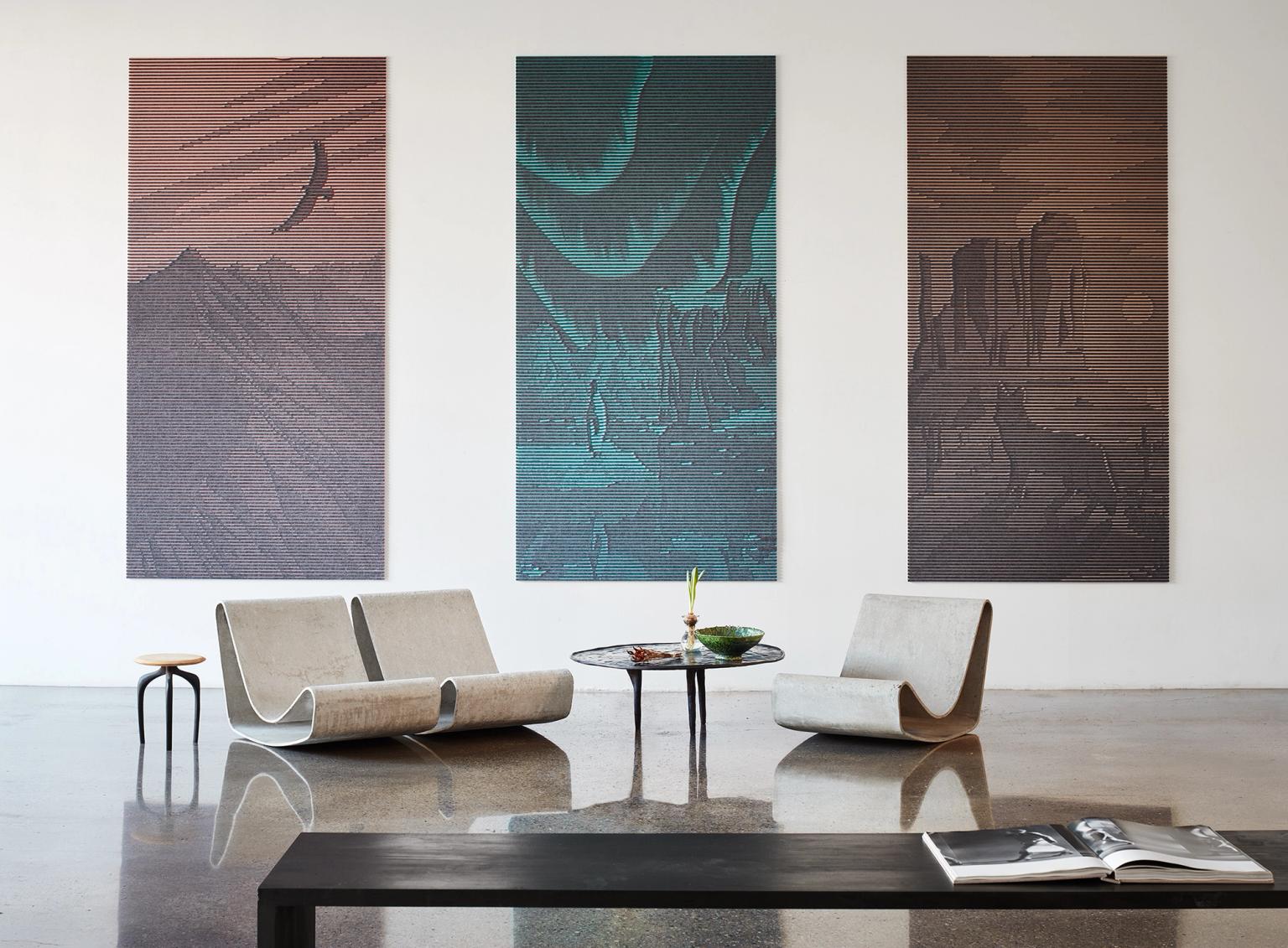 Scanlines | Wall Panel