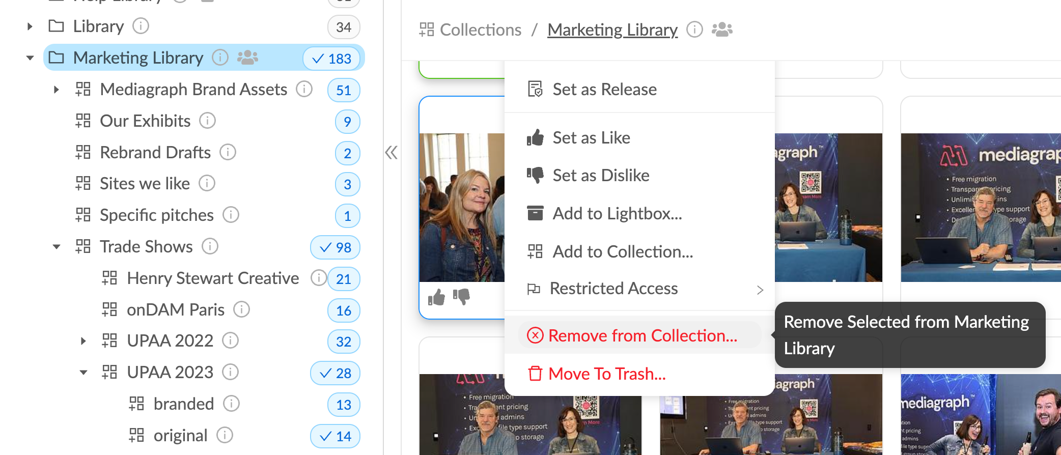 July '23 - Approval improvements, new share links | Mediagraph.io