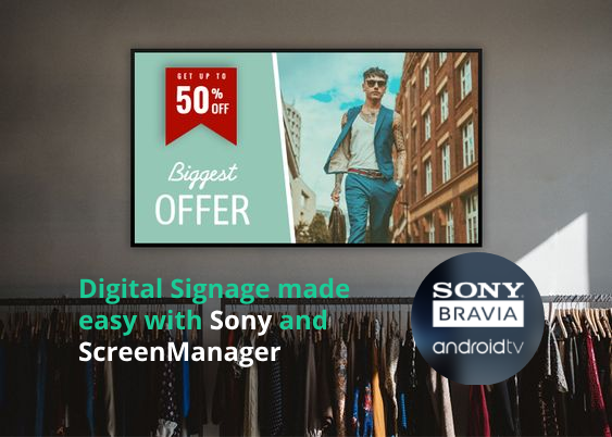 Easy Remote Management of Sony Bravia Displays with ScreenManager App