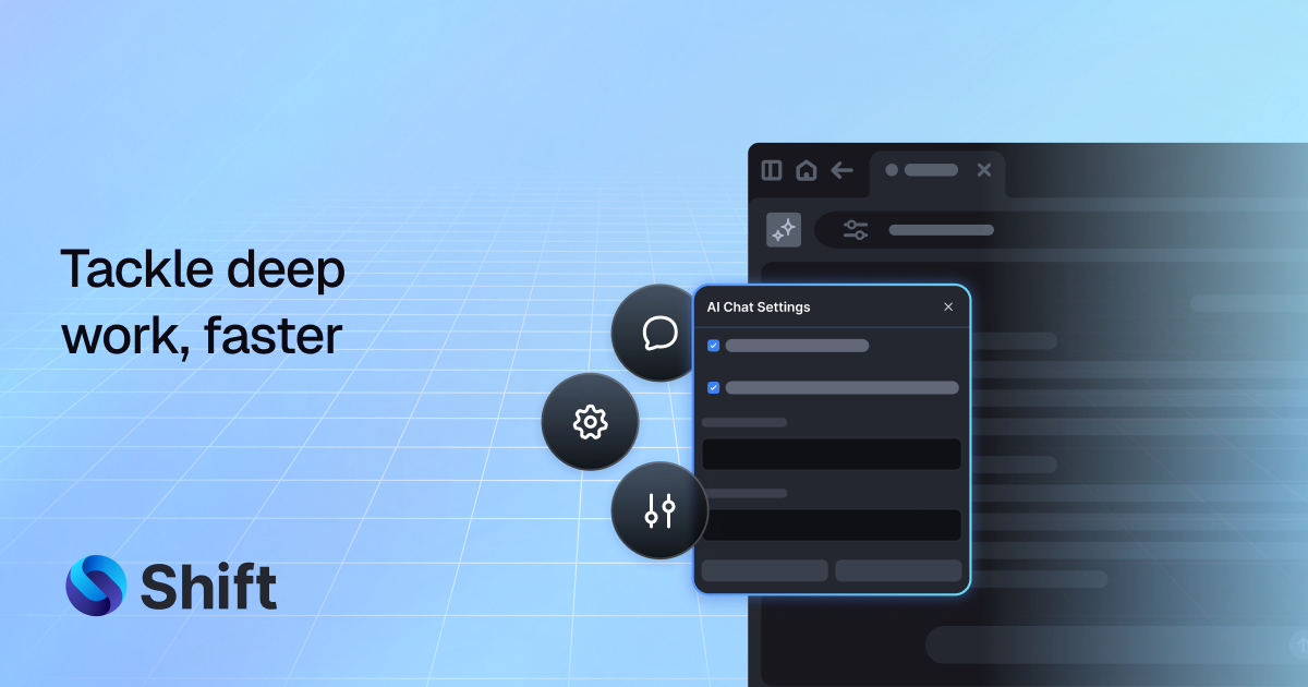 Shift AI | Customizable, Context-Aware AI With Built-in Privacy | Shift ...
