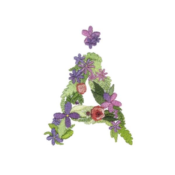 Floral Alphabet | Coloreel