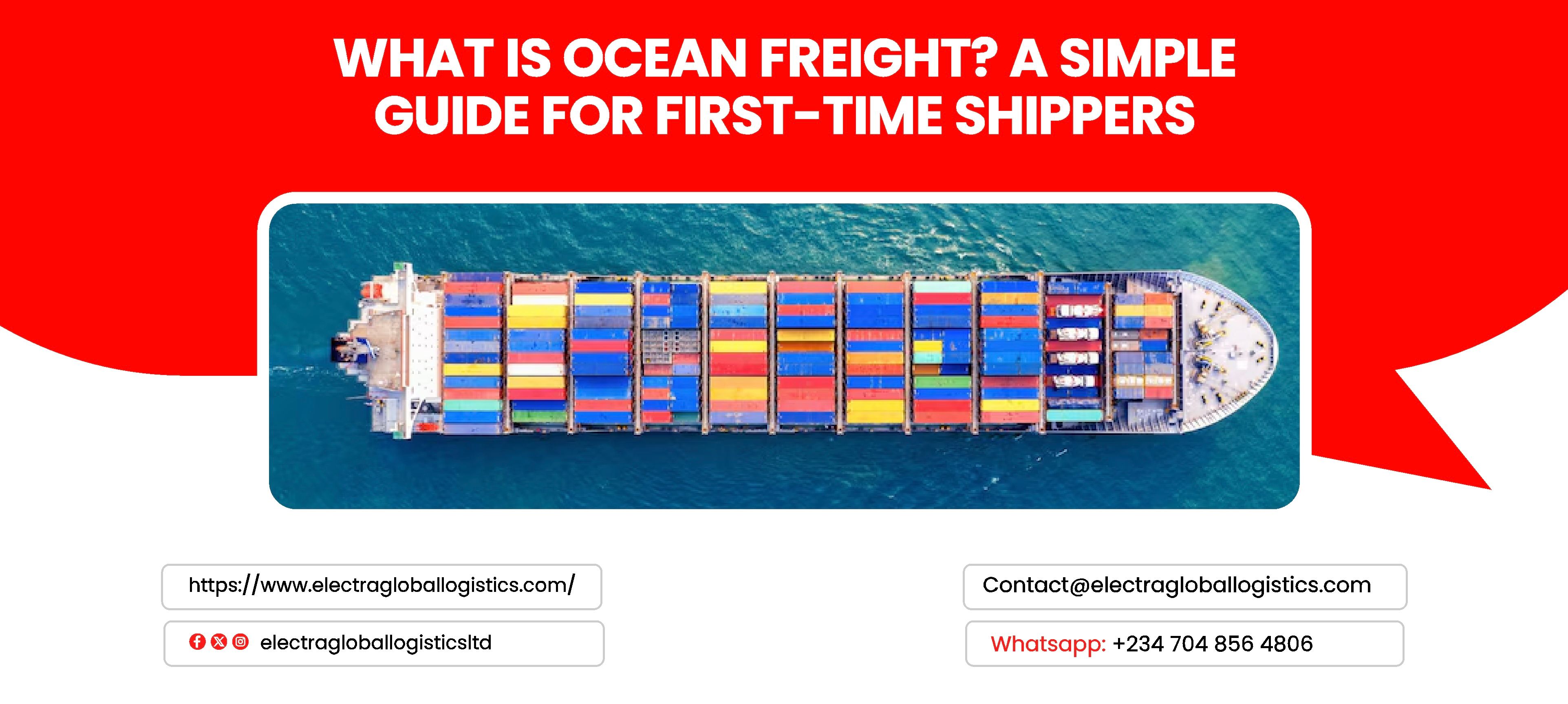 What Is Ocean Freight? A Simple Guide for First-Time Shippers | Electra ...