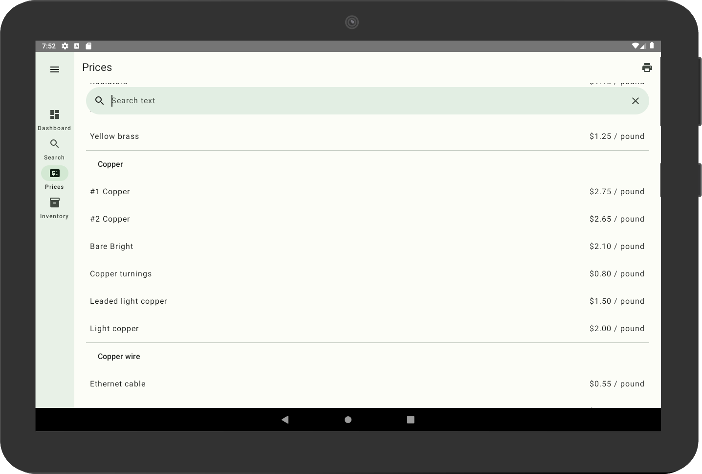 Scrap Tickets Homepage