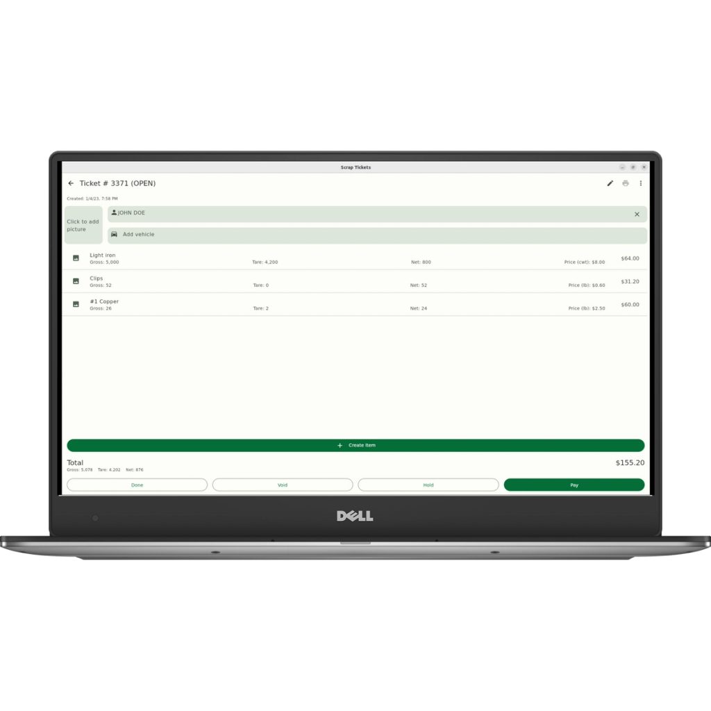 Scrap Tickets Homepage
